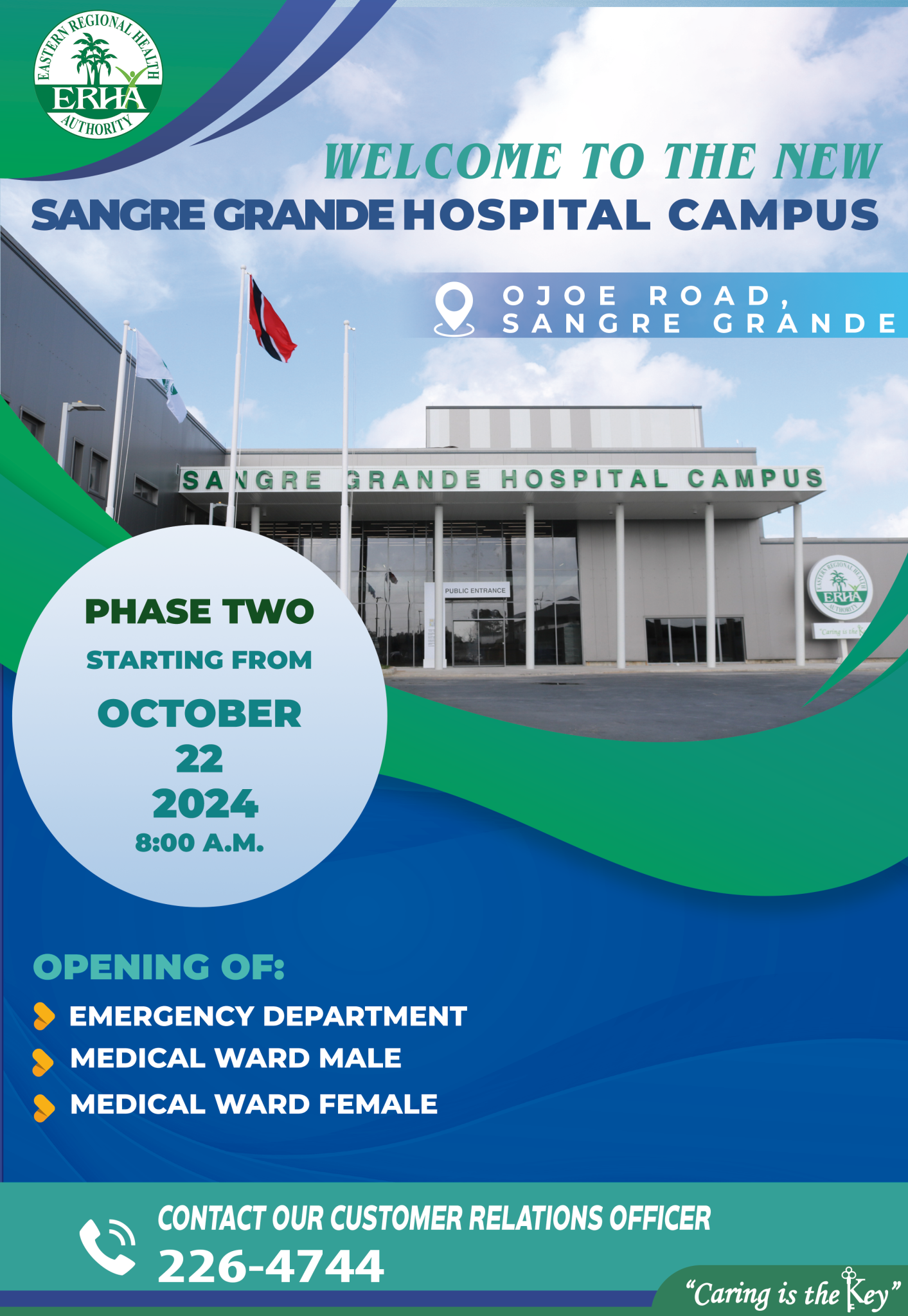 Relocation of Services to the New Sangre Grande Hospital Campus – Phase ...