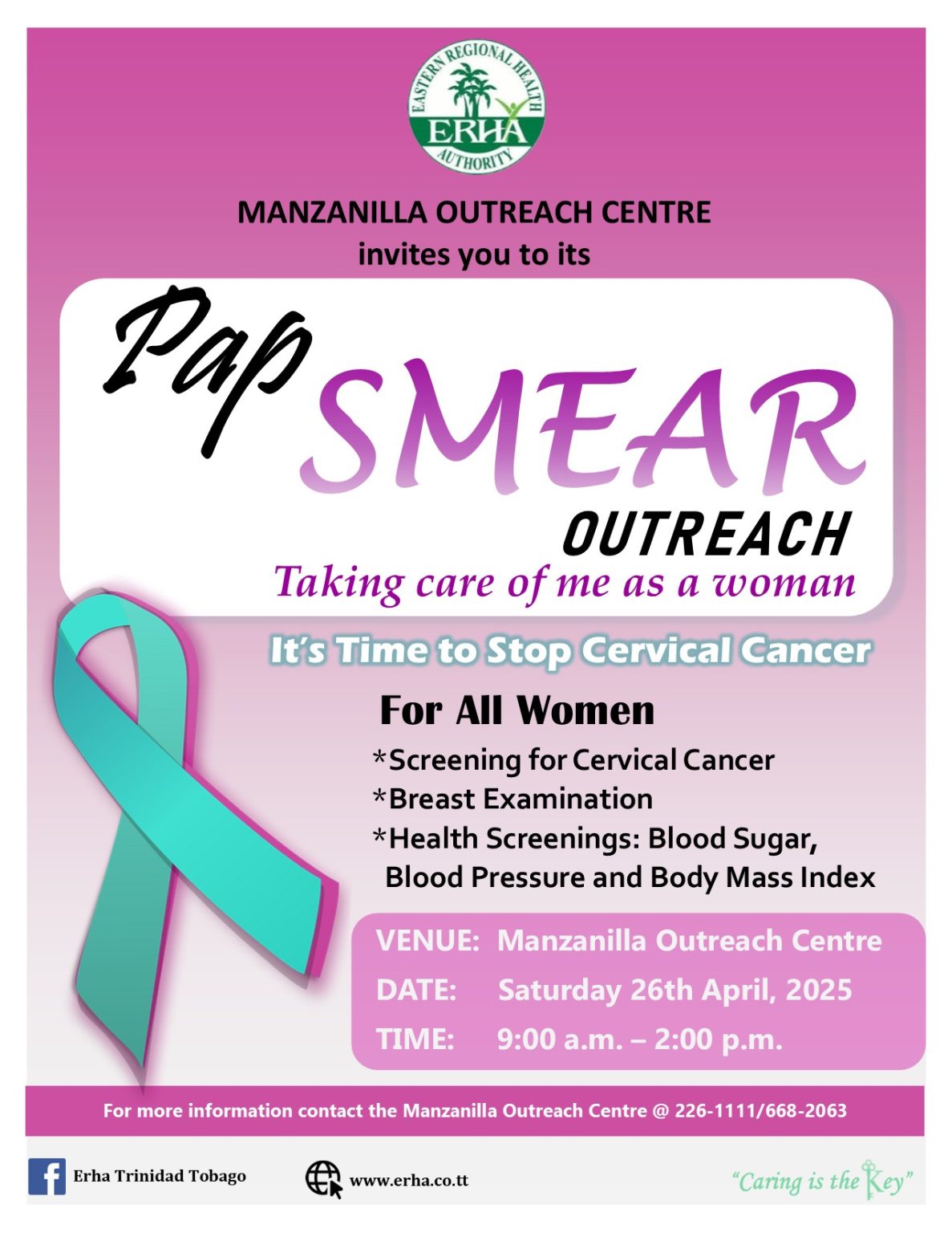 Pap Smear Outreach – EASTERN REGIONAL HEALTH AUTHORITY