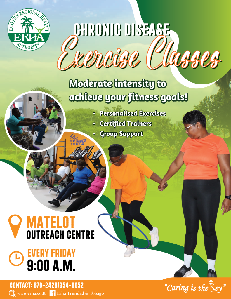 Chronic Disease Exercise Classes – Matelot Outreach Centre – EASTERN ...
